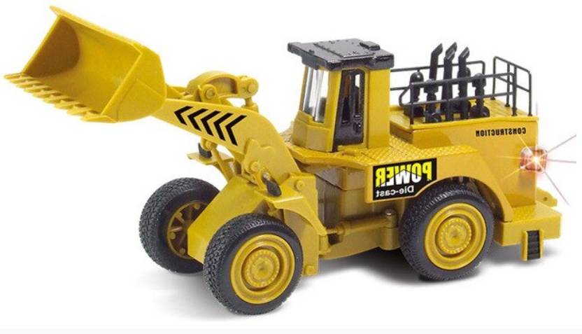 TEMSON Mini Metal Functional JCB Toy With Lights & Sound For Kids ...