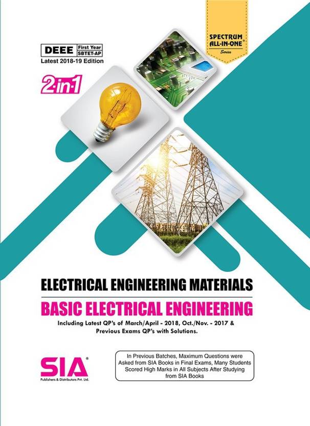 Diploma In Electrical & Electronics Engineering (DEEE) First Year (2-In-1) Electrical ...