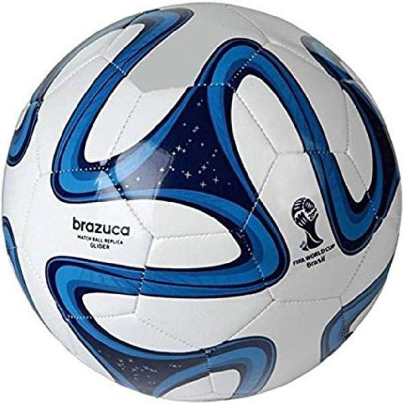 ADIDAS Blue Brazuca Match Ball Replica Football - Size: 5 - Buy ADIDAS ...