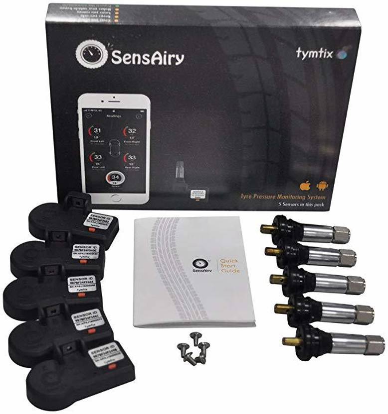 SensAiry Four Wheeler Tyre Pressure Monitoring System (TPMS) Vehicle ...