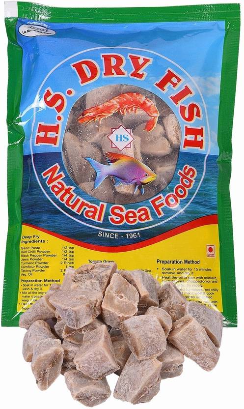 H.S Dry Fish Dry Shark Fish 500g Cubes 500 g Price in India - Buy H.S ...