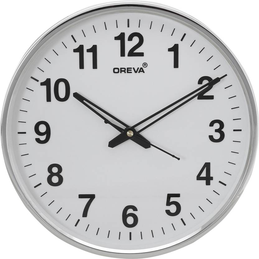 OREVA Analog 31.5 cm X 31.5 cm Wall Clock Price in India - Buy OREVA ...
