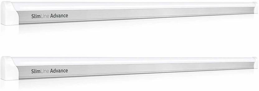 PHILIPS Slimline Advance 36W LED Batten- Pack of 2 Straight Linear LED ...
