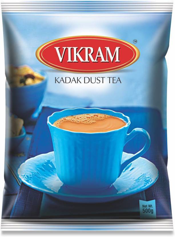 Vikram kadak Dust Tea Strong Bold and Rich flavour perfect morning tea ...