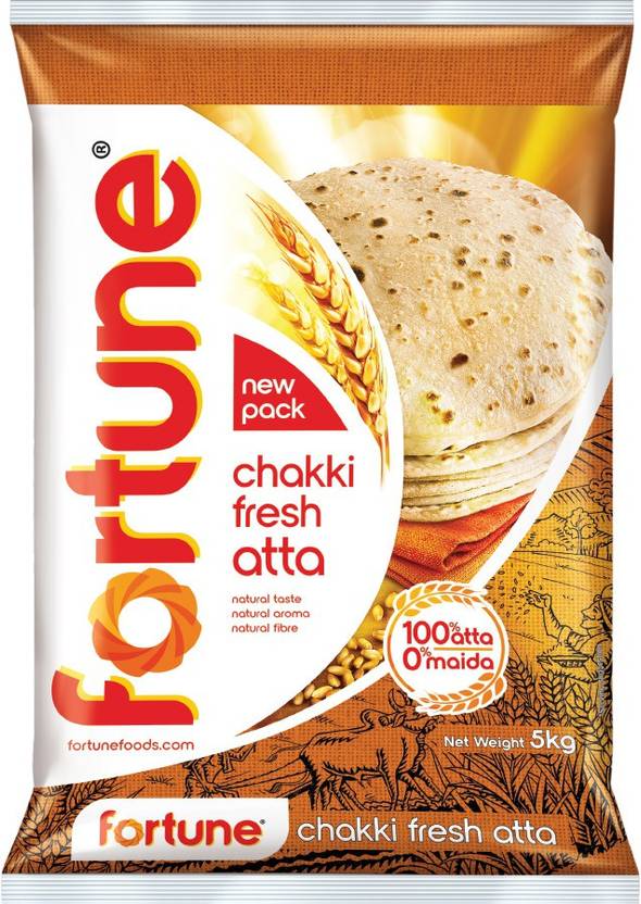 Fortune Chakki Fresh Atta Price in India - Buy Fortune Chakki Fresh ...