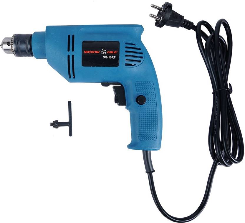 SWASTIK GOLD 300W Revers/Forward hand drill machine SG Pistol Grip ...