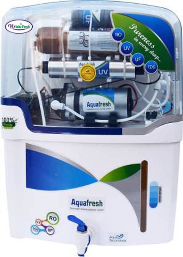 AQUAFRESH NYC Model RO_UV_UF_TDS_With Copper Filter 15 L RO + UV + UF ...