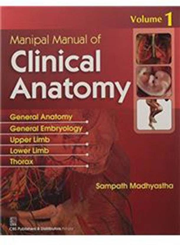 Manipal Manual Of Clinical Anatomy V1: Buy Manipal Manual Of Clinical ...