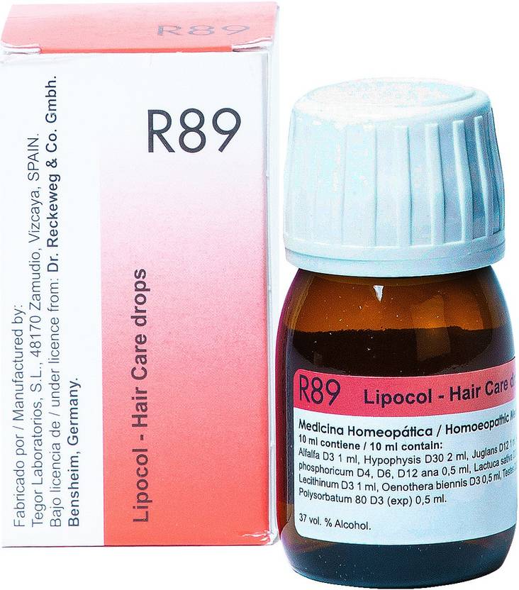 Dr.RECKEWEG R89 Lipocol Hair care Drop for Anti-Hairfall & Hair ...