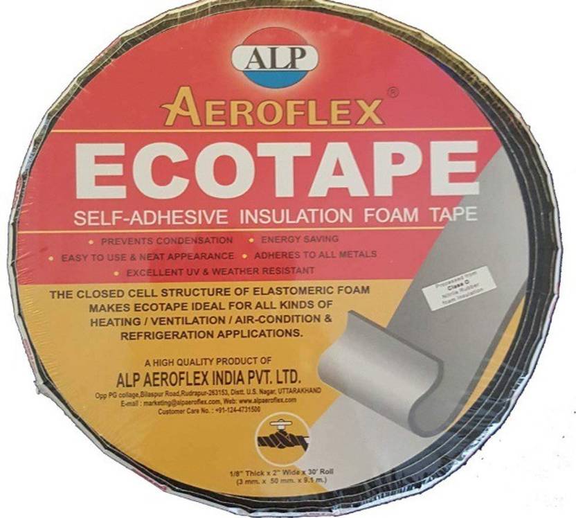 ALP AEROFLEX ALP NITRILE RUBBER FOAM ADHESIVE TAPE FOR PIPE INSULATION ...