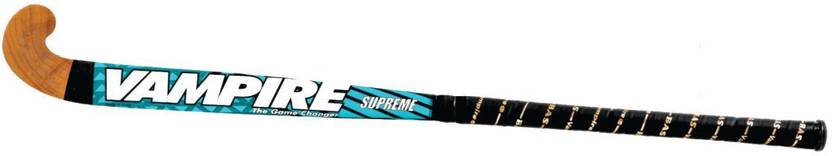 BAS Vampire Hockey Stick with Leather Grip (Junior Size) Hockey Stick ...