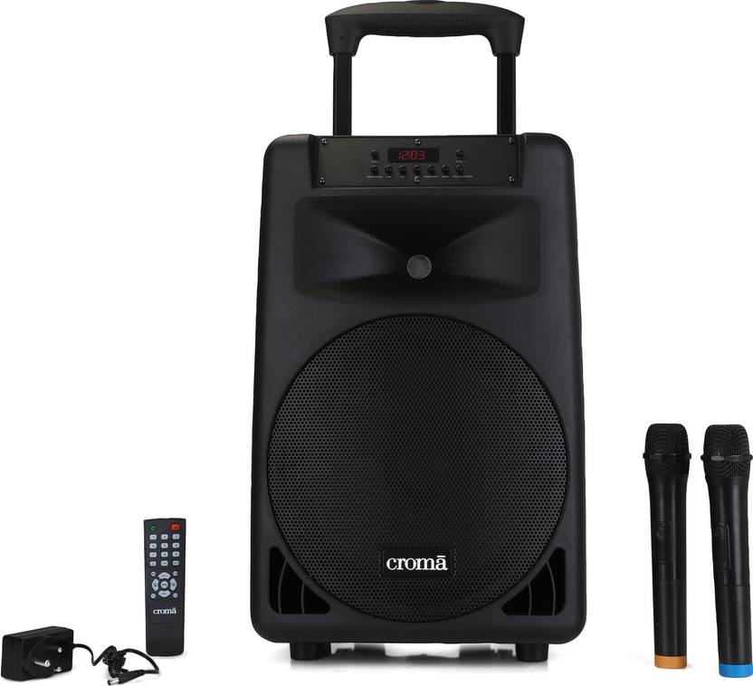 Buy Croma Trolley Music System CREY3024 SFPX2000 with Mic 240 W ...
