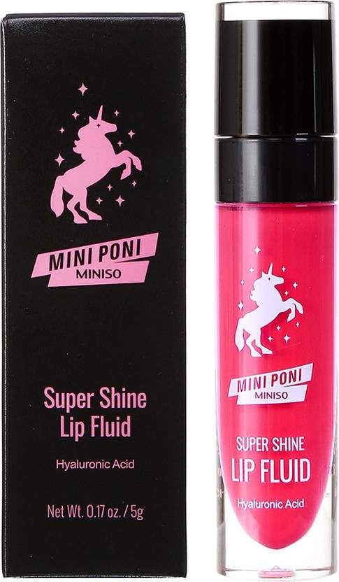 MINISO Mini Poni Super Shine Lip Fluid Liquid lipstick - Price in India ...