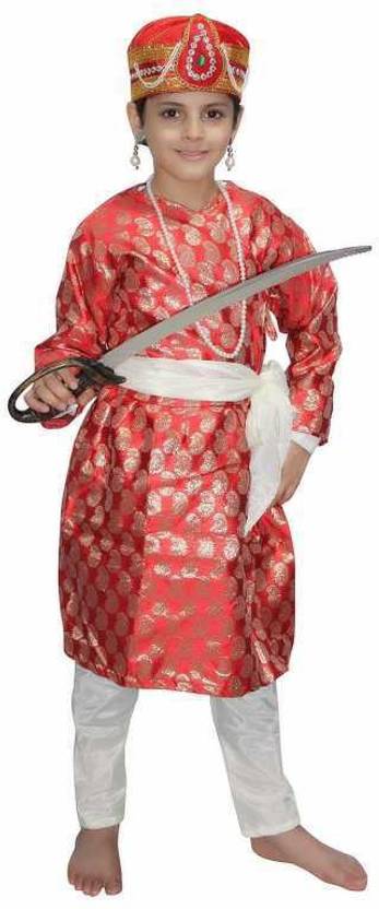 KAKU FANCY DRESSES The Great Mughal King Akbar Costume/ Indian ...