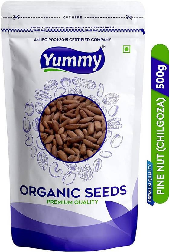 Yummy Premium Chilgoza Pine Nuts-Neja Dry Fruits (500 gm) Pine Nuts ...