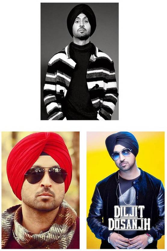 Punjabi Singer Diljit Dosanjh | Wall Decorative|Poster Combo | Poster ...