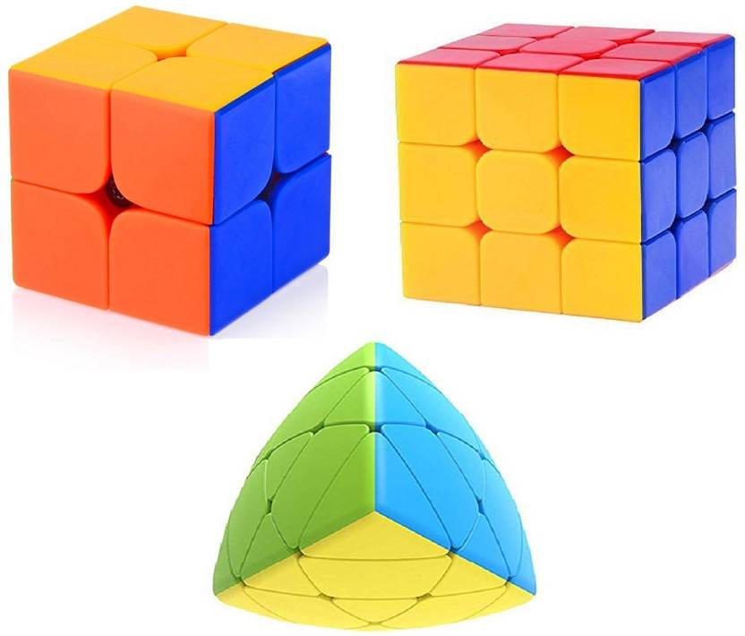 JAYNIL ENTERPRISE Stickerless High Speed 2x2 , 3x3 and Pyraminx ...