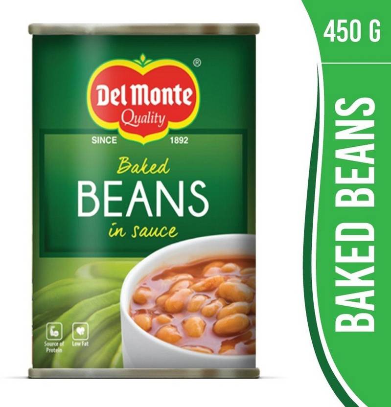 Del Monte Baked Beans, 450g Beans Price in India - Buy Del Monte Baked ...