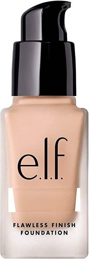 Elf Flawless Finish Foundation, Lightweight Oil-Free, Natural, 0.68 Fl ...