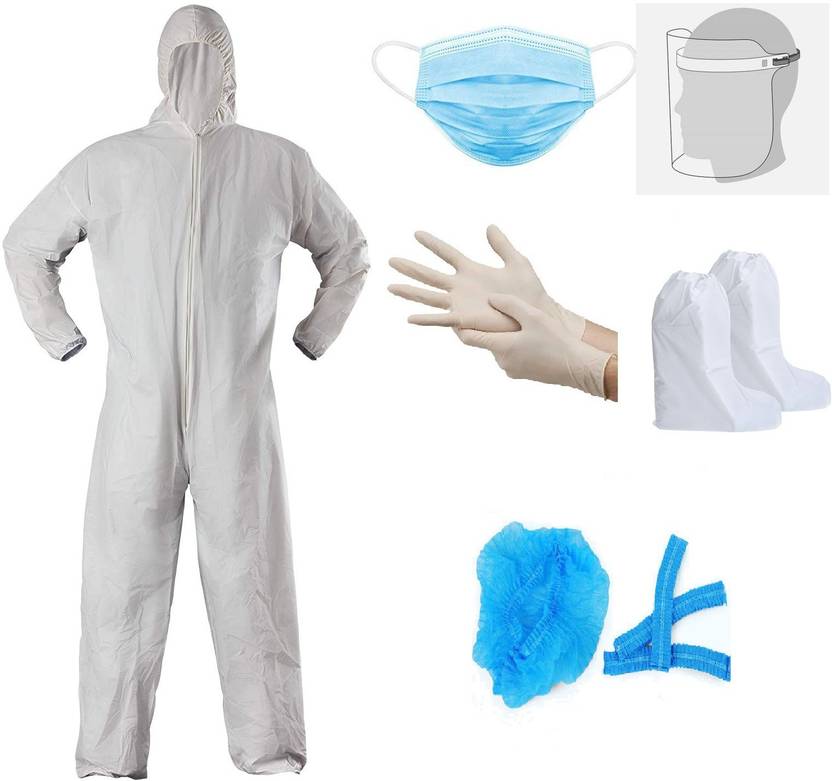 Happy Khajana PPE KIT / PACK OF 7 ITEMS / PERSONAL PROTECTIVE EQUIPMENT ...