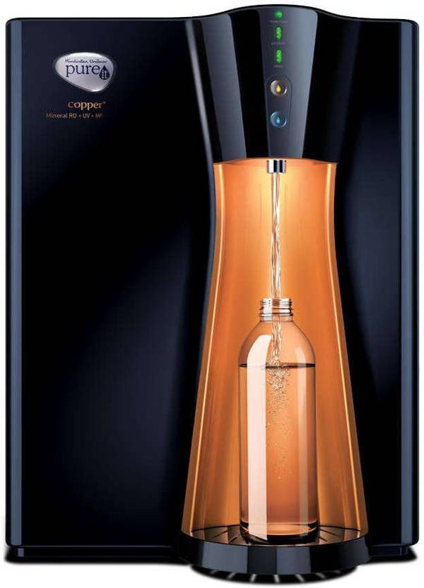 Pureit Copper Plus Mineral 8 L RO + UV + MF Water Purifier - Pureit ...