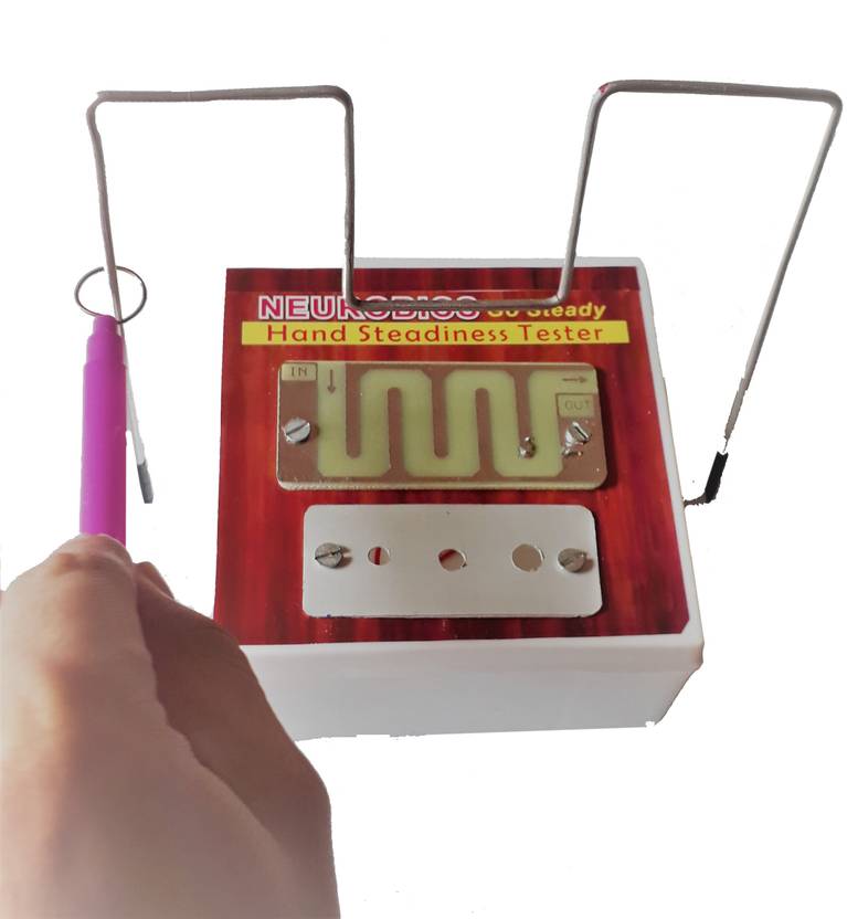 neurobics Hand Steadiness Tester Maze Game Party & Fun Games Board Game ...