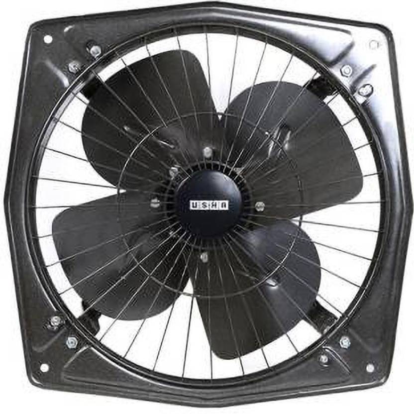USHA S.PH TURBO HDEF 1400RPM, EF 380 mm 4 Blade Exhaust Fan Price in ...