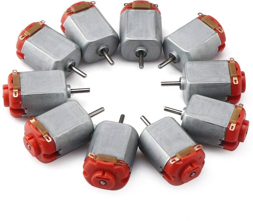 Robocity DC Toy Motor (pack of 10) Mini Electricmotor 3-6V 15000RPM ...