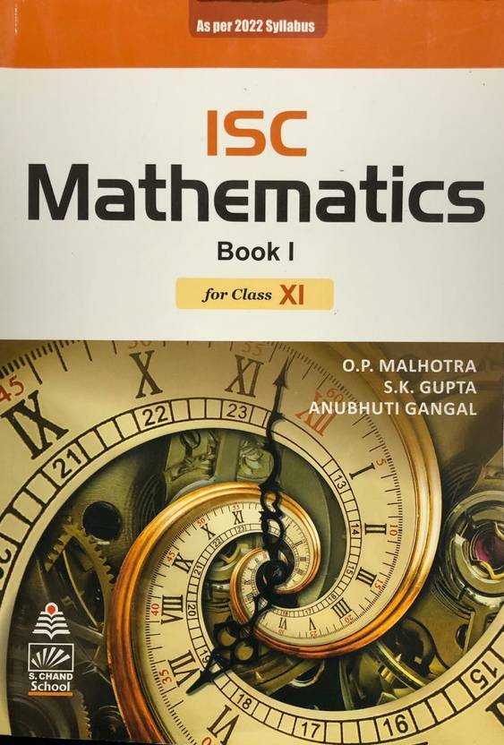 Isc Mathematics Book I(for Class-Xi): Buy Isc Mathematics Book I(for ...