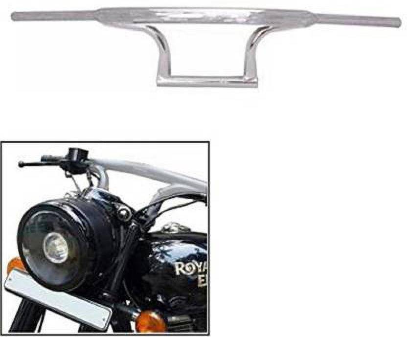 KOHLI BULLET ACCESSORIES Bullet Handle Bar C Type Chrome For Royal ...