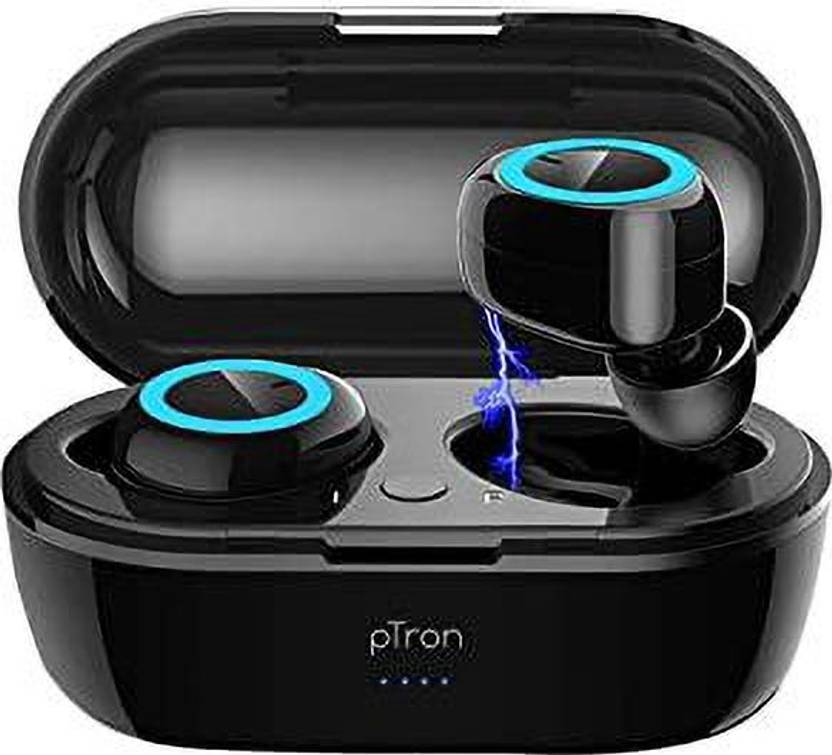 PTron bassbuds Bluetooth Headset Price in India - Buy PTron bassbuds ...