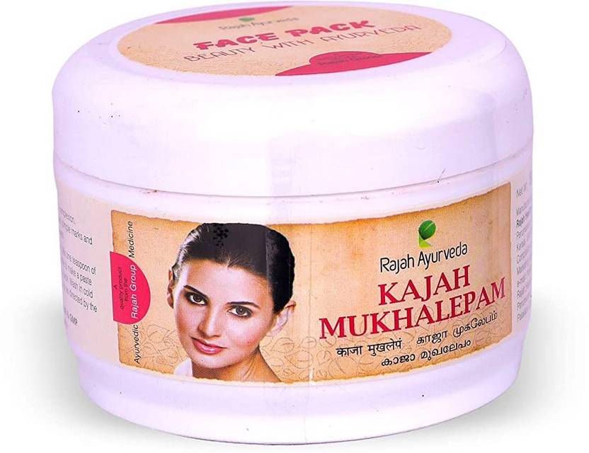 RAJAH AYURVEDA kajah mukhalepam chemical free pure ayurvedic facepack ...