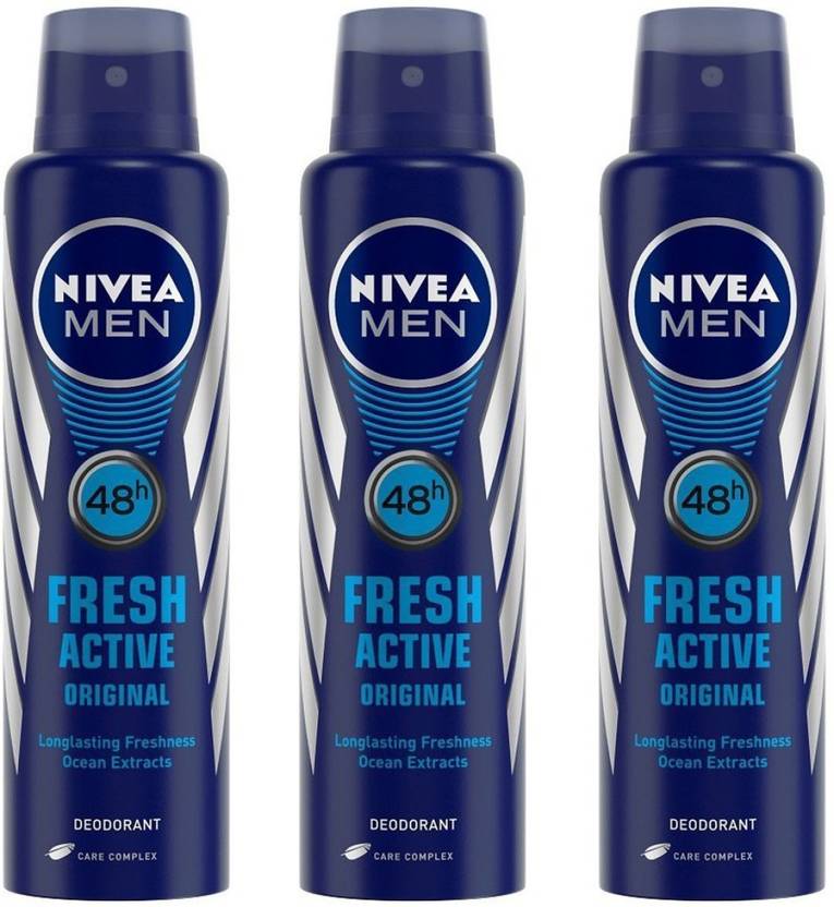 NIVEA Men Fresh Active Original Deodorant Spray - For Men - Price in ...