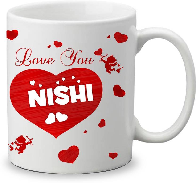 Gifts Zone Love You Nishi Name, Best Gifts for Birthday/Anniversary-MGZ ...