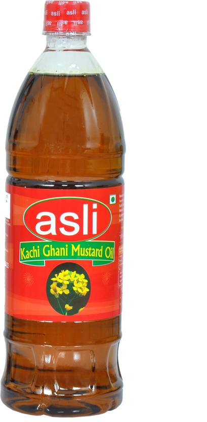 asli Kachi Ghani mustard oil Mustard Oil PET Bottle Price in India ...