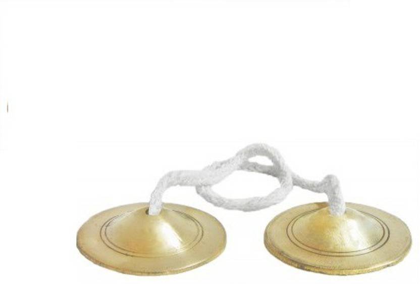 Fellix Original 100% Manjeera/MANJIRA BRASS INDIAN MUSICAL INSTRUMENT ...