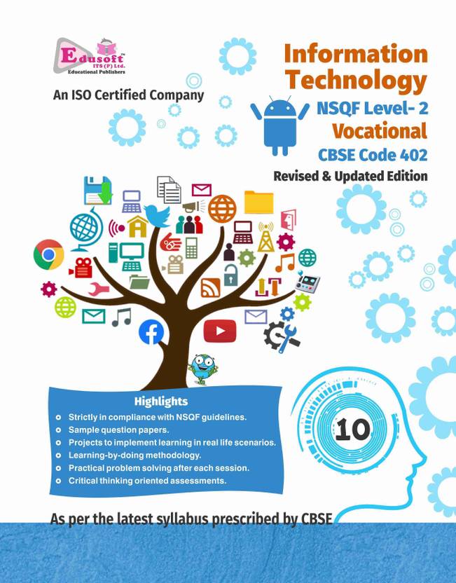 Information Technology (CBSE Code 402), Class -10, (Edusoft): Buy ...