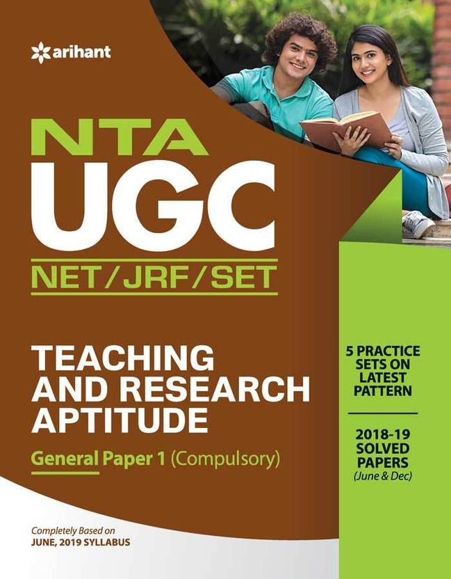 Nta UGC Net/Jrf/Slet General Paper-1 Teaching & Research Aptitude 2020 Paperback: Buy Nta UGC ...