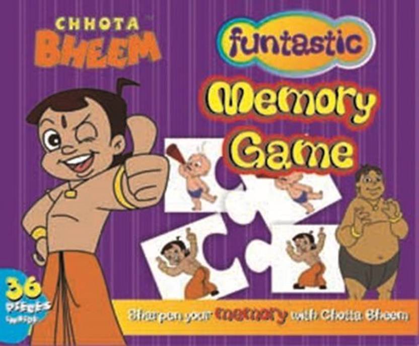 TOY JUNCTION CHHOTA BHEEM FUNTASTIC MEMORY GAME, EDUCATIONAL - CHHOTA ...