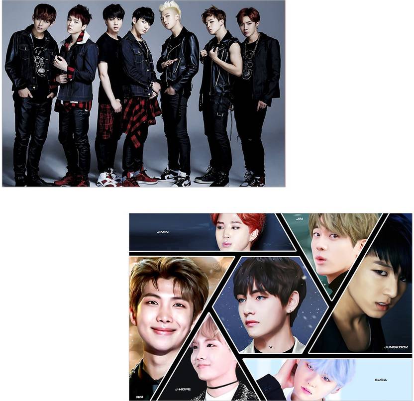 BTS posters for room - Set of 2 - BTS V Posters - Bangtan Boys Posters ...