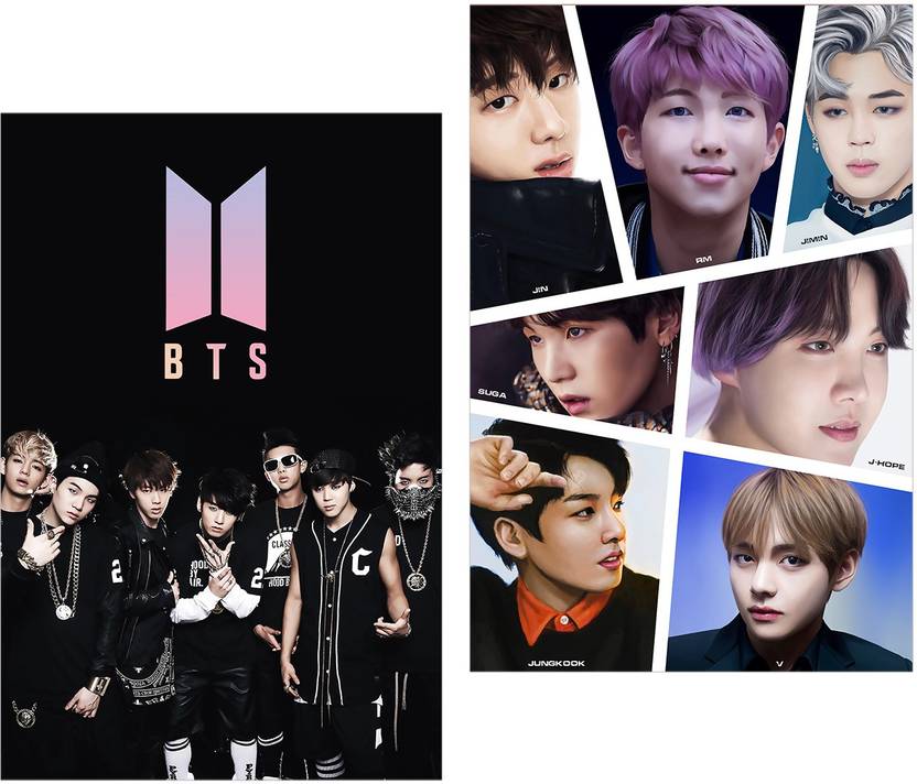 BTS posters for room - Set of 2 - BTS V posters - BTS Posters for girl ...
