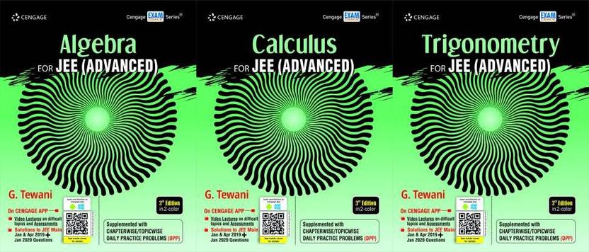 Cengage ALGEBRA + Calculus + TRIGONOMETRY For JEE (Advanced) - For JEE ...