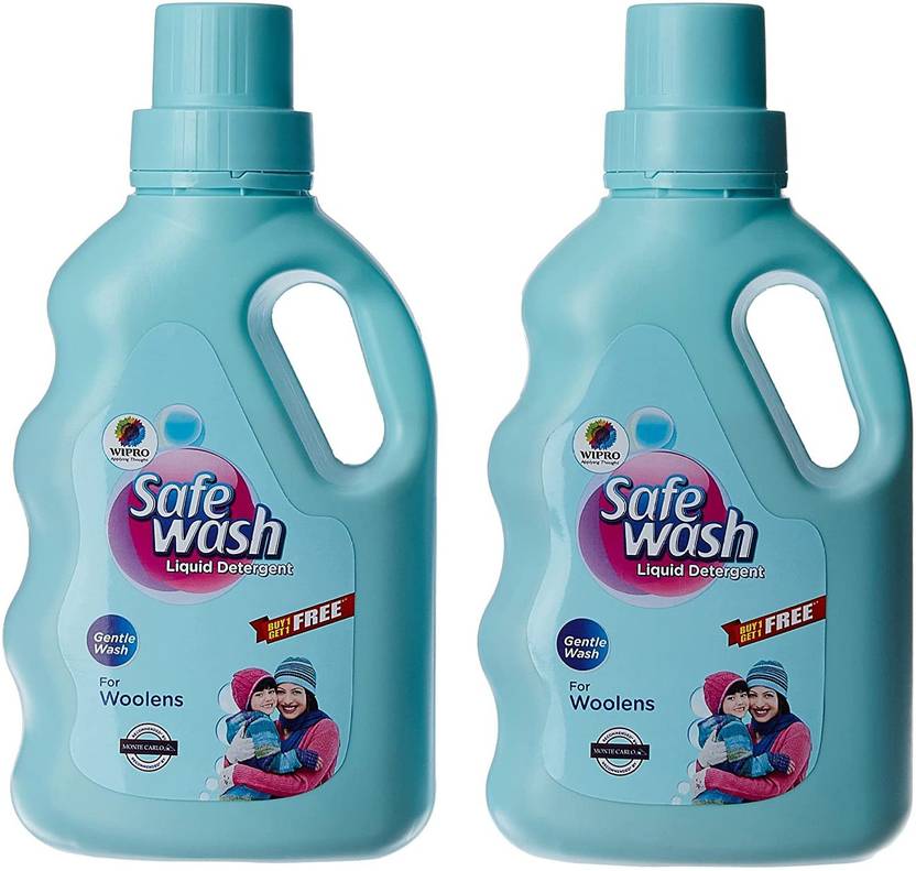Wipro Safewash 1+1 (500 G Each) Liquid Detergent Price in India - Buy ...