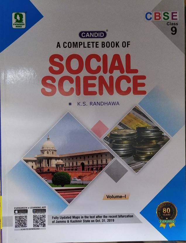 Candid A Complete Book Of Social Science For Class-9 By K S Randhawa As ...