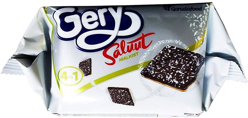 Gery Saluut Malkist Chocolate Coconut Cracker Biscuits (Imported),105g ...