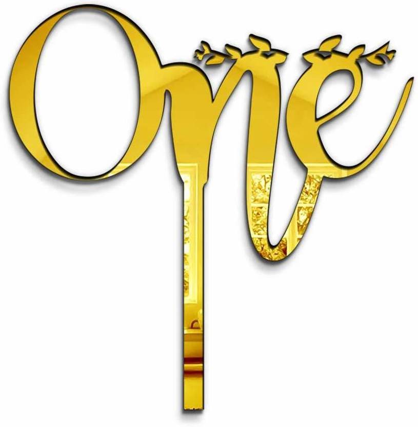 100yellow One Year Cake Topper Price in India - Buy 100yellow One Year ...