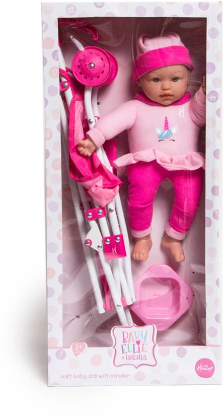 Hamleys Baby Ellie Soft Doll With Buggy - Baby Ellie Soft Doll With ...