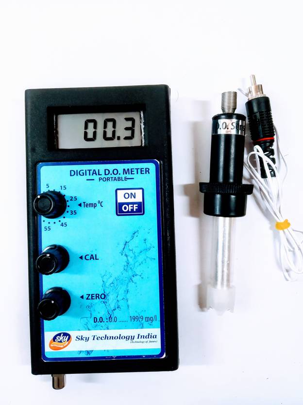 sky technology india Digital Dissolved Oxygen Meter /D O Meter /hand ...