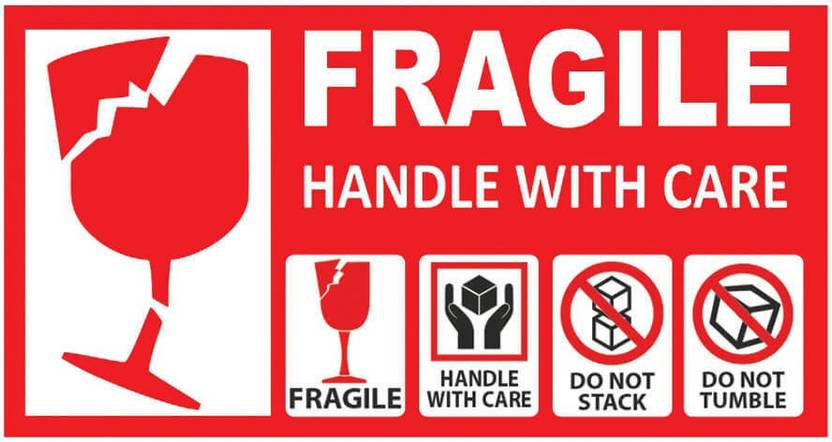 Anweshas Fragile Handle with Care, Do not Stack, Do not Tumble ...