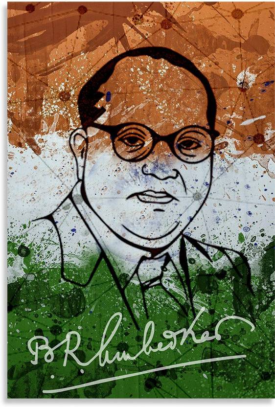 Dr B R Ambedkar - Baba Saheb Ambedkar Design Awesome Inspirational ...